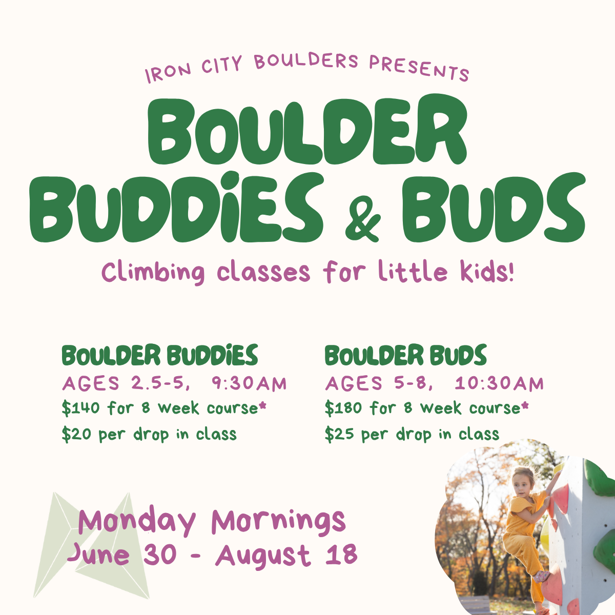 Before Your Visit to Iron City Boulders