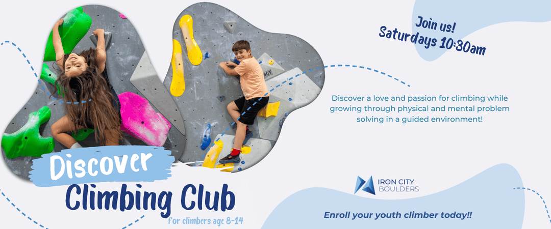 Discover Climbing Club | Recreational Indoor Rock Climbing for Kids ...