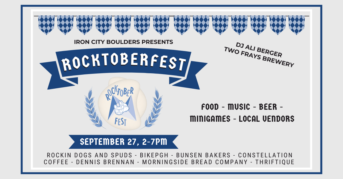 Rocktoberfest - Iron City Boulders